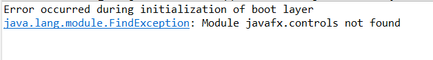 程序出错：java.lang.module.FindException怎么解决呢？-Java-CSDN问答